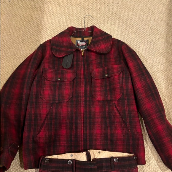 Woolrich | Jackets & Coats | Woolrich Vintage 95s Hunting Jacket Plaid And Pants Full Set | Poshmark